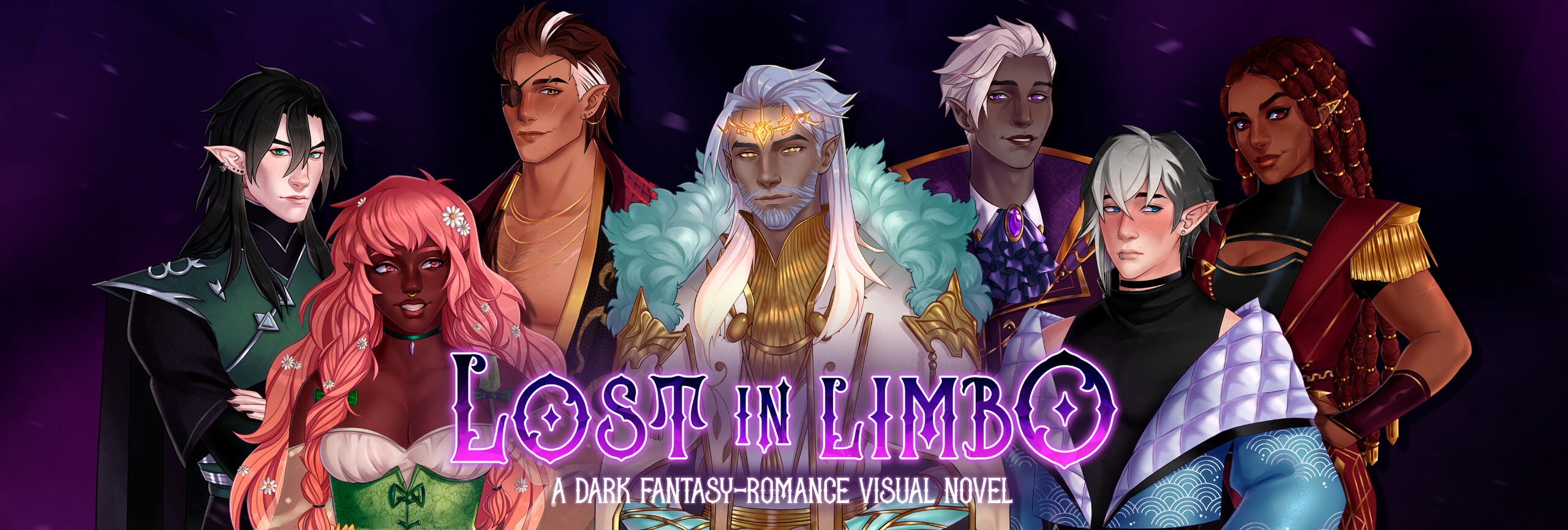 Lost in Limbo, a dark fantasy-romance visual novel